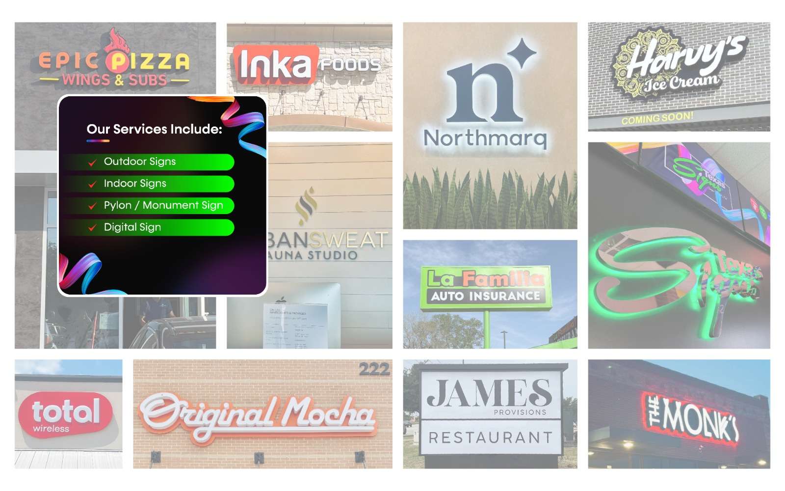 Top Rated Sign Company Dallas: Outdoor & Business Signs - Texas Signs Inc.